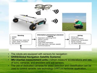 Pivot System and Robotics in Agriculture. | PPTX | Agriculture | Industries