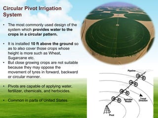 Pivot System and Robotics in Agriculture. | PPTX | Agriculture | Industries