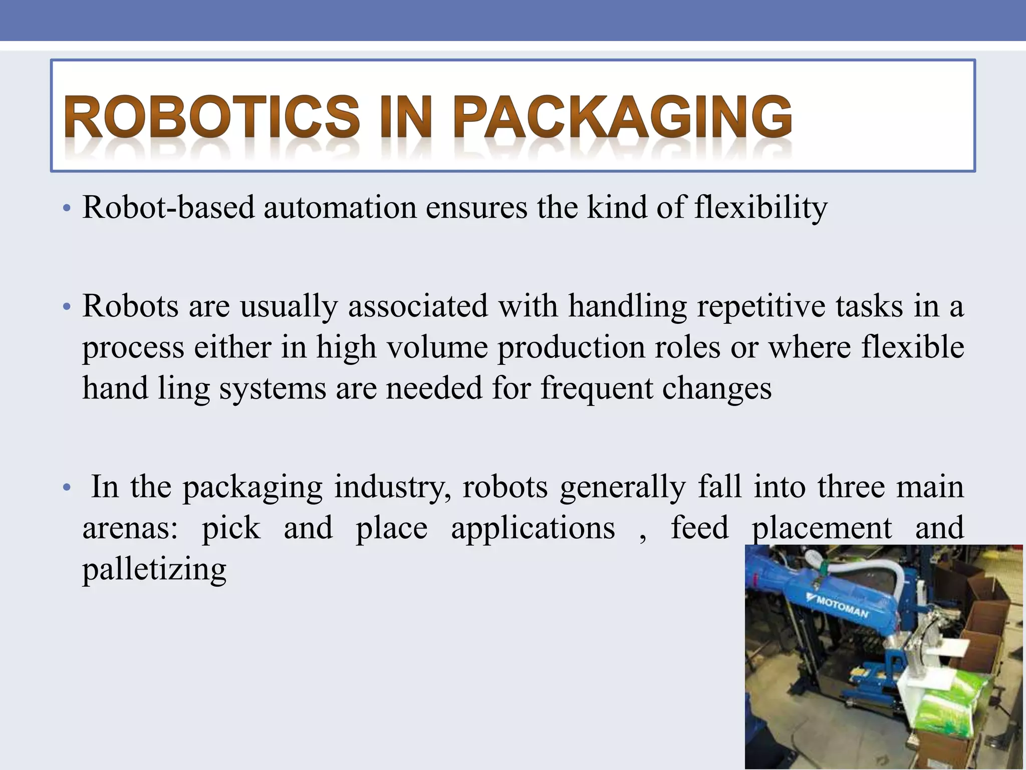 Robotics in food processing | PPTX