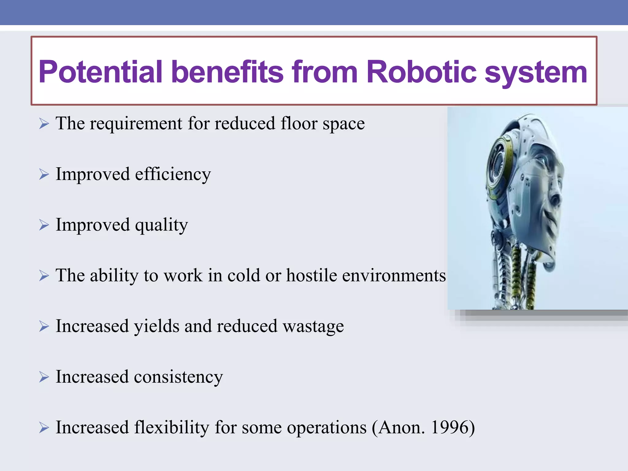 Robotics in food processing | PPTX