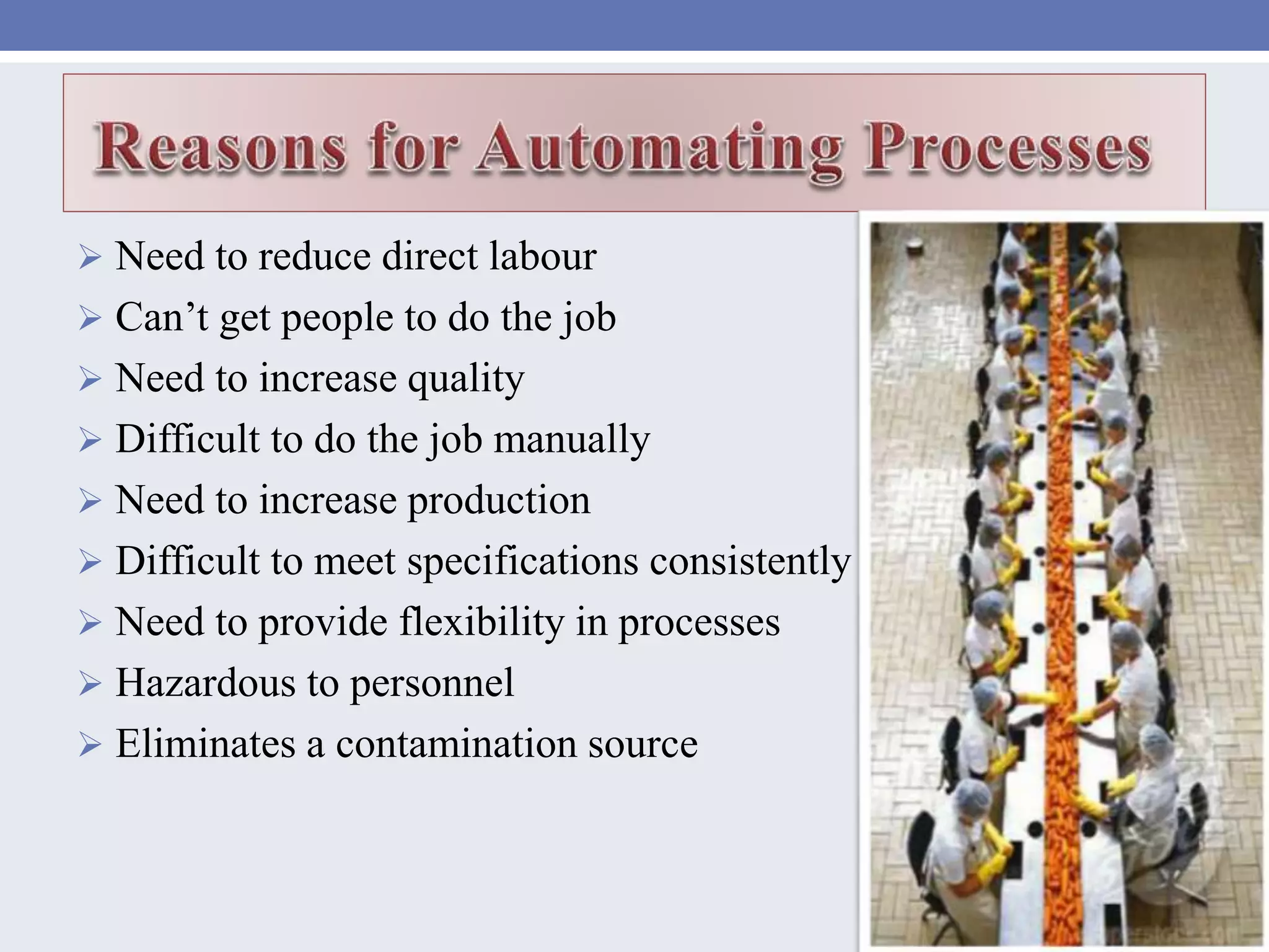 Robotics in food processing | PPTX