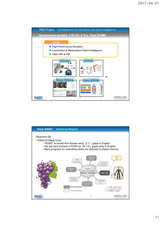 [Skolkovo Robotics V] Robotics in Korea | PDF
