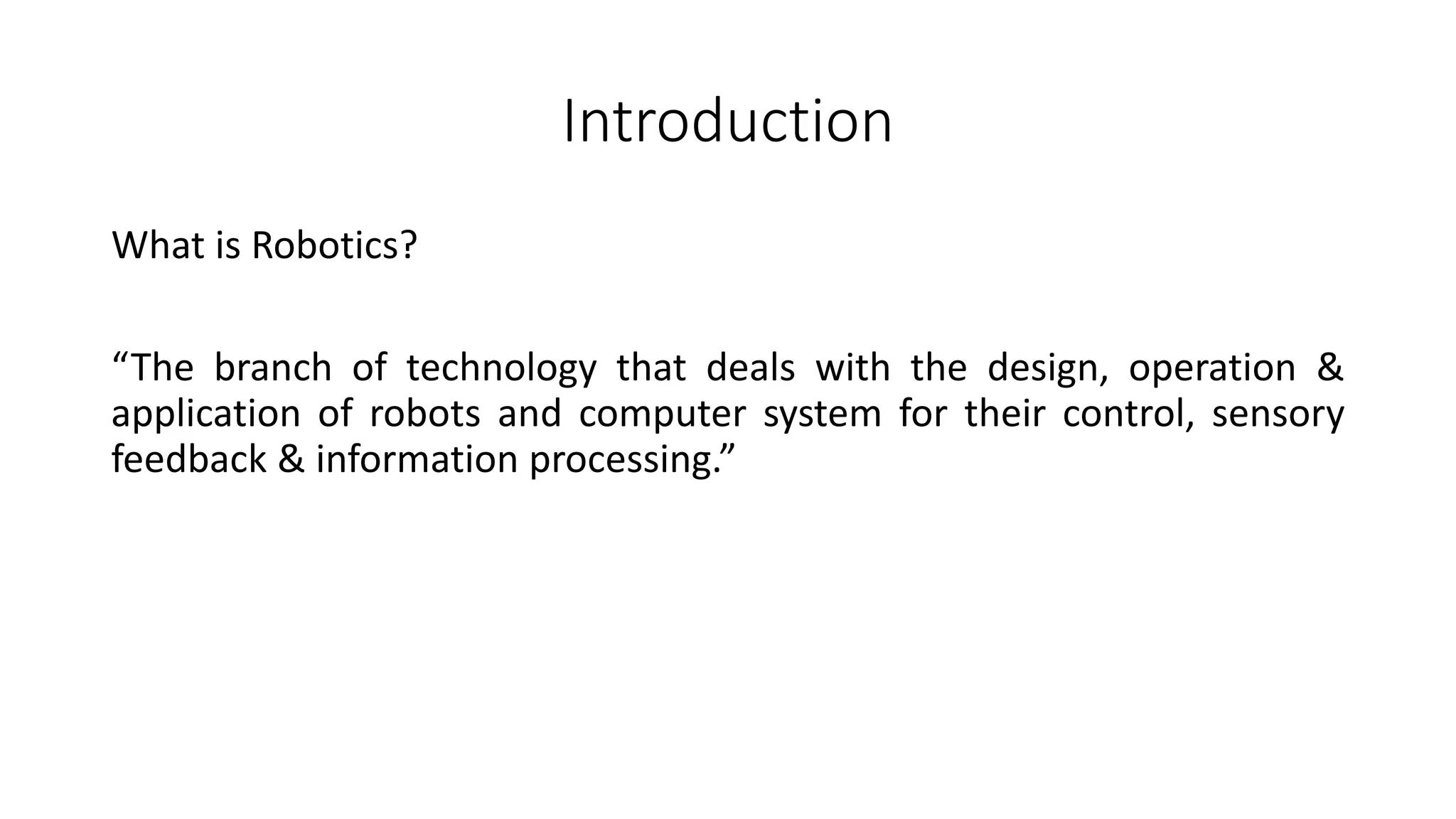 Robotics in medical | PPTX