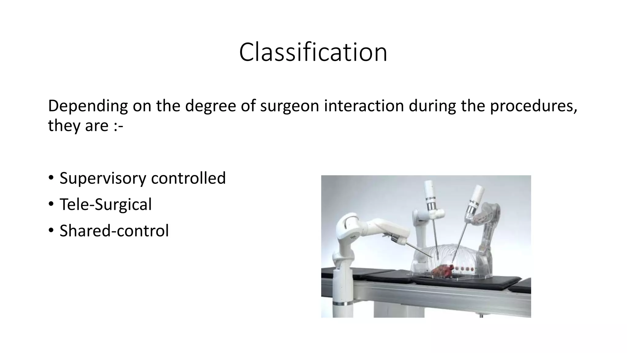 Robotics in medical | PPTX