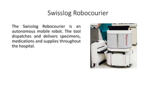 Robotics in medical | PPTX