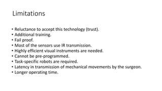 Robotics in medical | PPTX