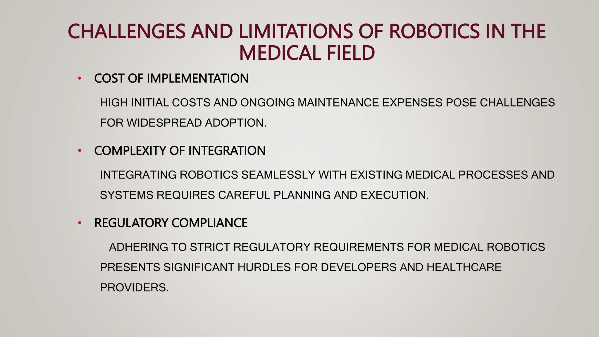 ROBOTICS IN MEDICAL FIELD seminar topic.pptx