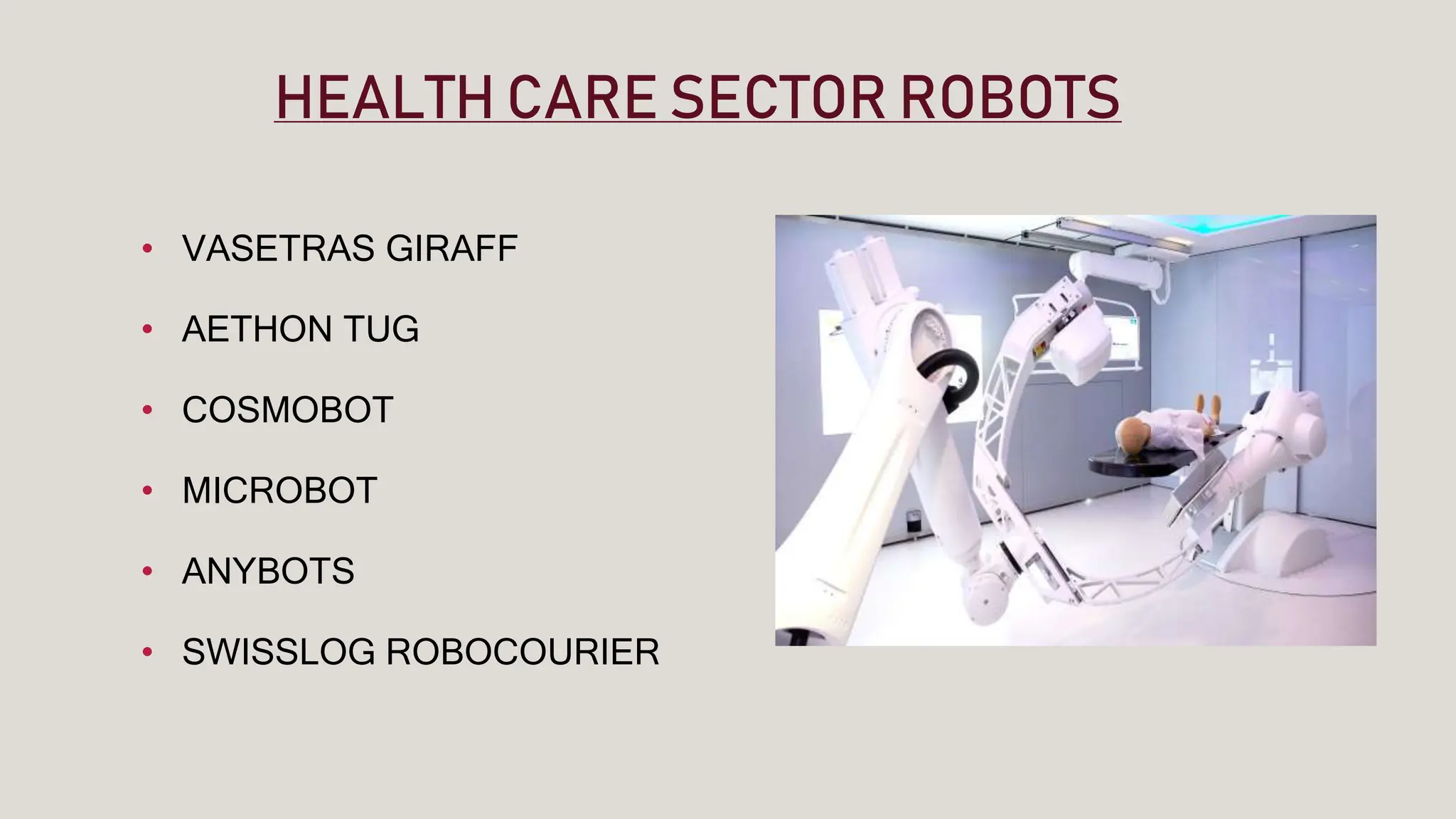ROBOTICS IN MEDICAL FIELD seminar topic.pptx