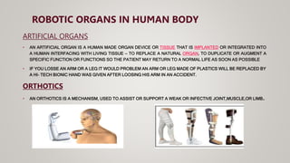 ROBOTICS IN MEDICAL FIELD seminar topic.pptx
