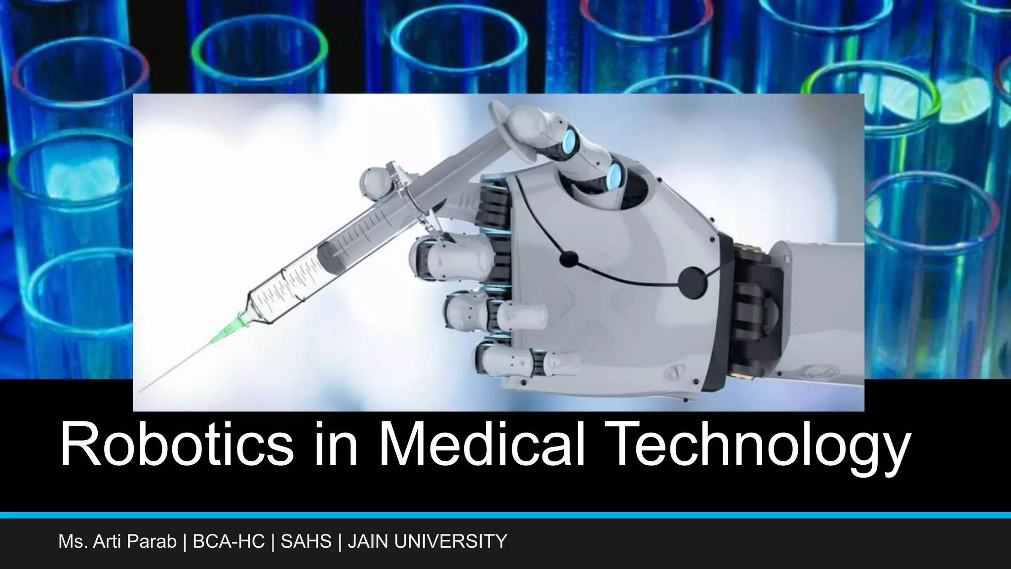 Robotics in Medical Technology.pptx