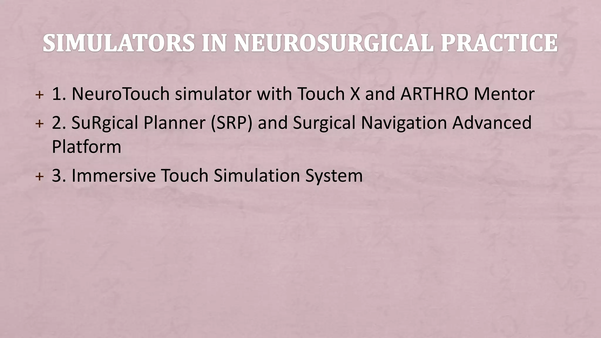 Robotics in neurosurgery | PPTX