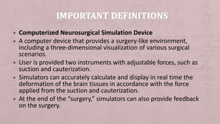 Robotics in neurosurgery | PPTX