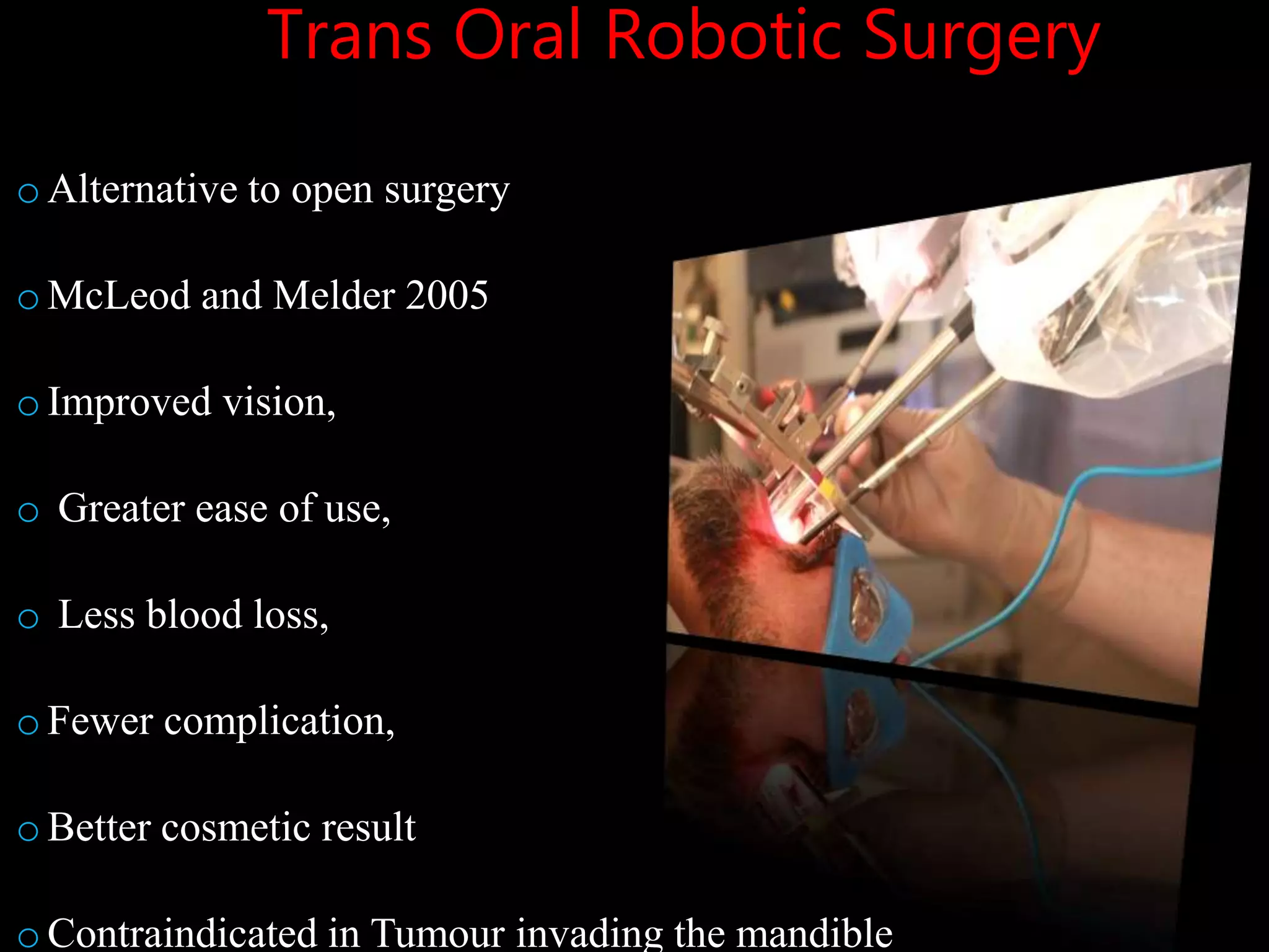 Robotics in oral and maxilllofacial surgery | PPTX