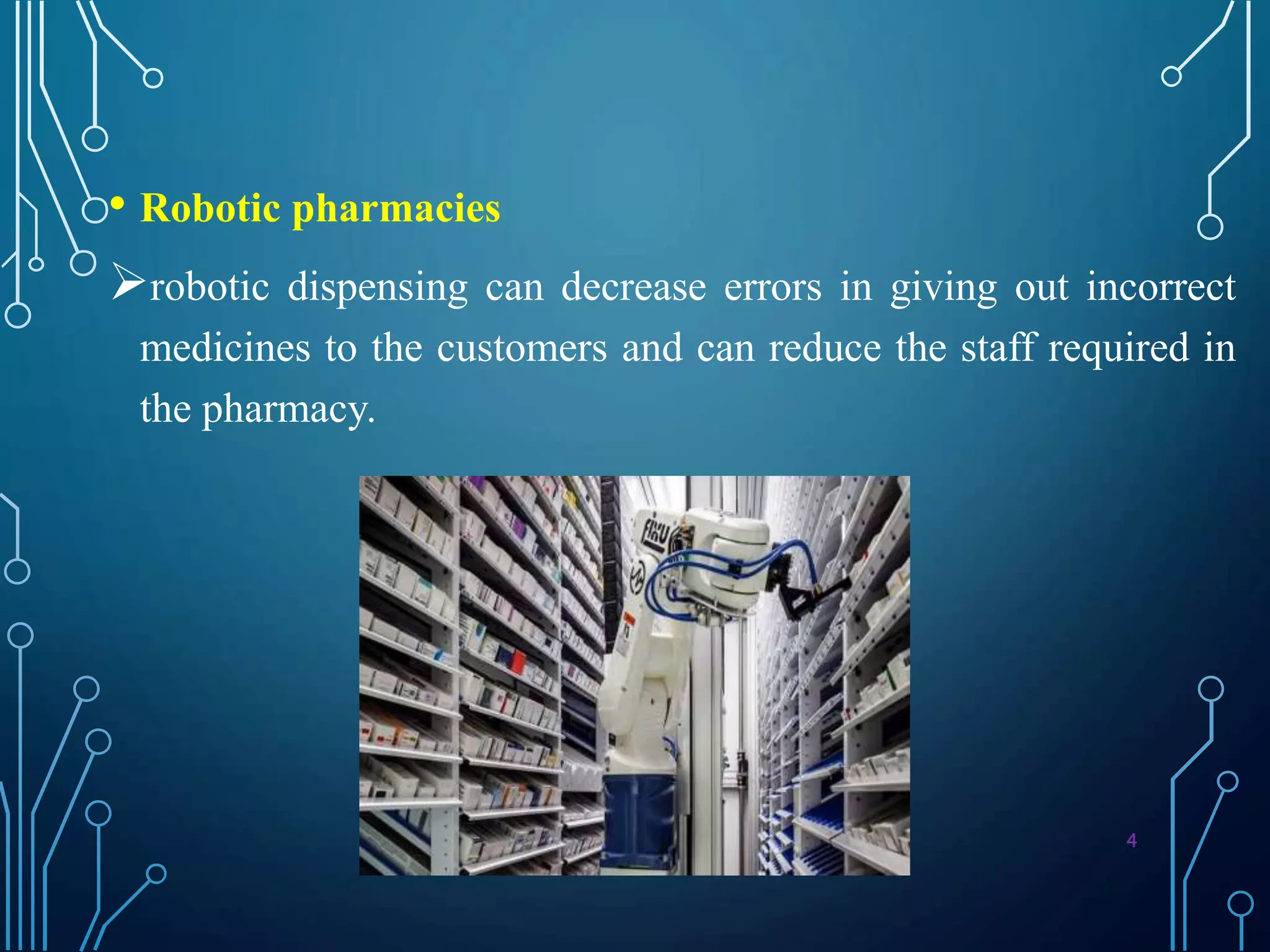 Robotics in pharmaceutical industries | PPTX
