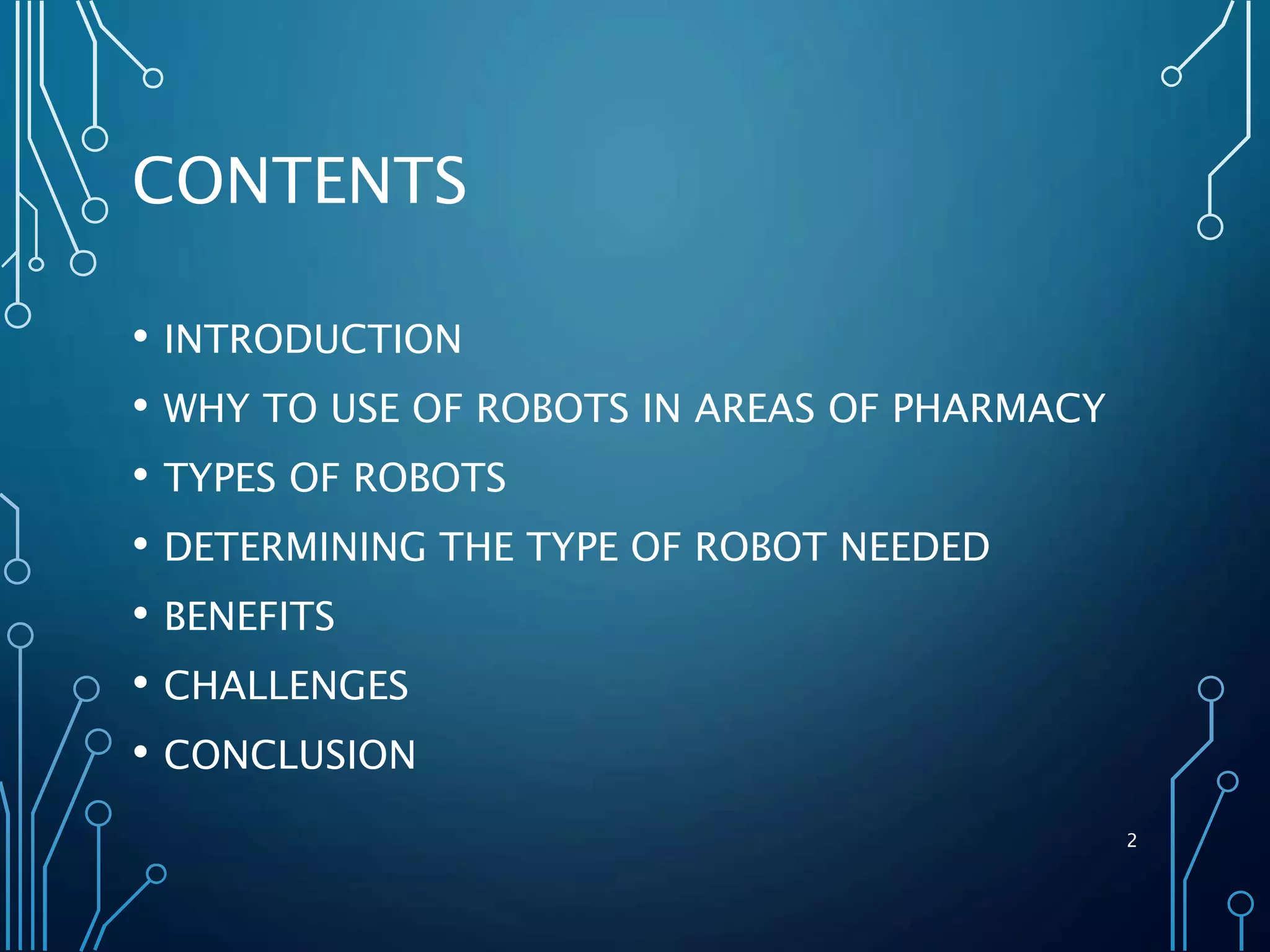Robotics in pharmaceutical industries | PPTX