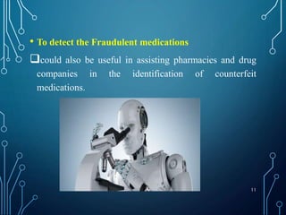 Robotics in pharmaceutical industries | PPTX