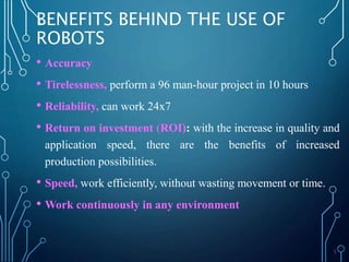Robotics in pharmaceutical industries | PPTX