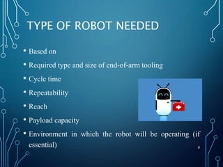 Robotics in pharmaceutical industries | PPTX