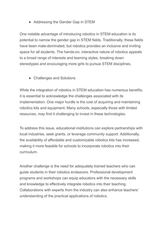 Robotics in STEM Education_ Transforming Learning and Fostering ...