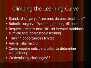 Robotics in surgery by DR.Mahipal reddy | PPT