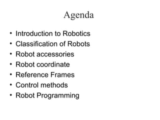 Robotics introduction by Pranav navathe | PPT