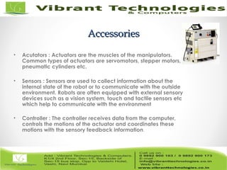 ROBOTIC - Introduction to Robotics | PPT