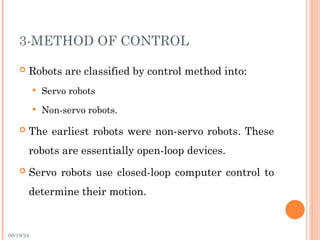 Robotics: Lecture 2 Robotic System- General concepts | PPT