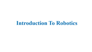 ROBOTICS AND INTELLIGENT SYSTEM FOR AI.pptx