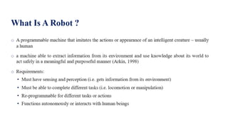 ROBOTICS AND INTELLIGENT SYSTEM FOR AI.pptx
