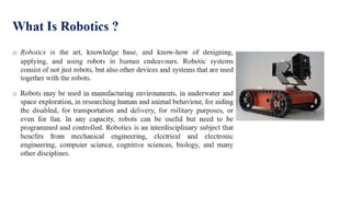 ROBOTICS AND INTELLIGENT SYSTEM FOR AI.pptx