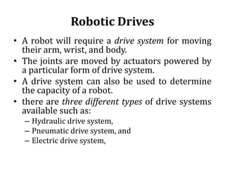 Robotics and automation _ power sources and sensors | PPTX