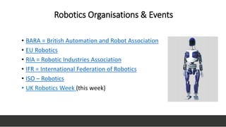 Robotics Overview 2016 | PPT