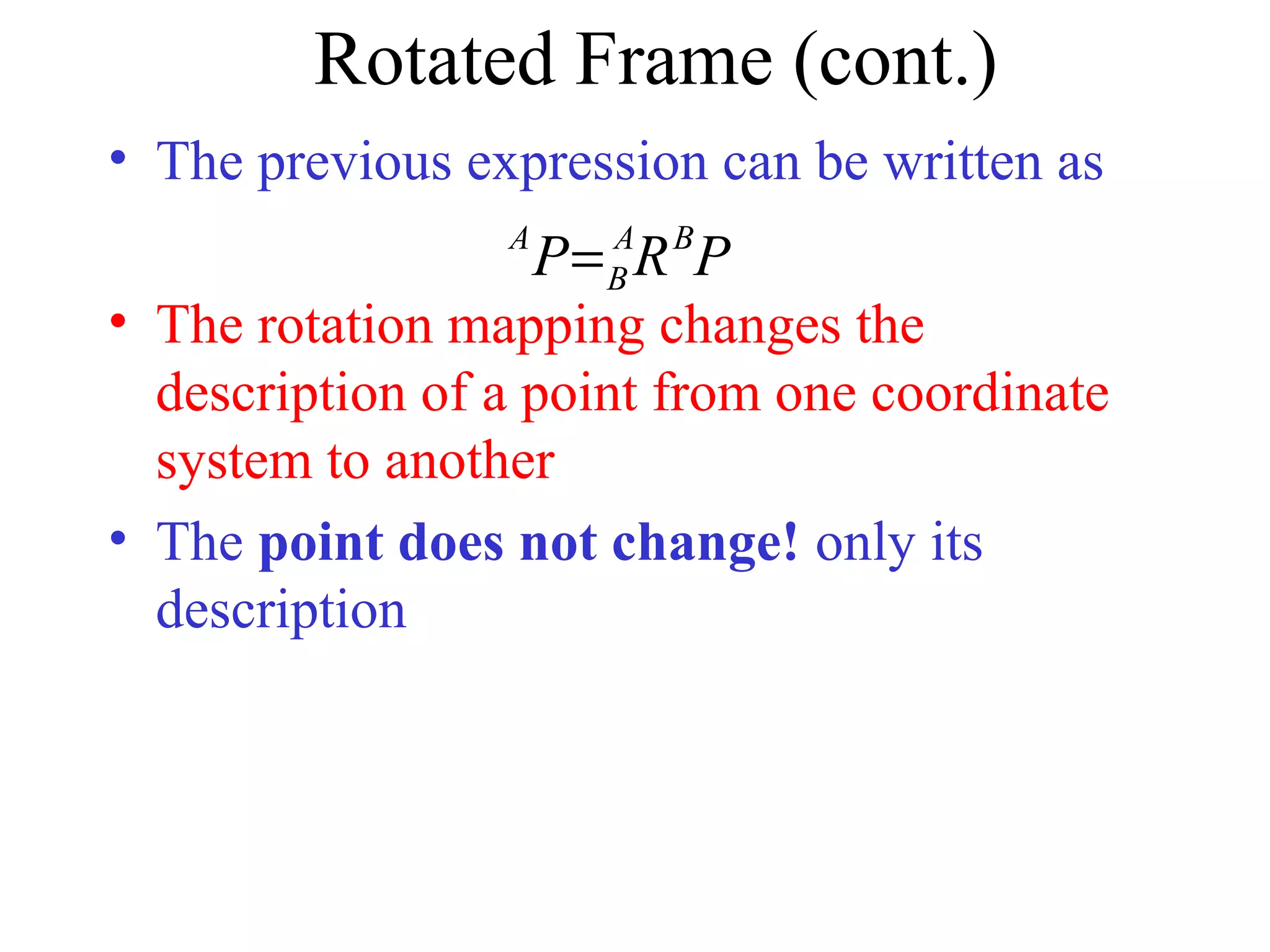 Robotics position and orientation | PPT