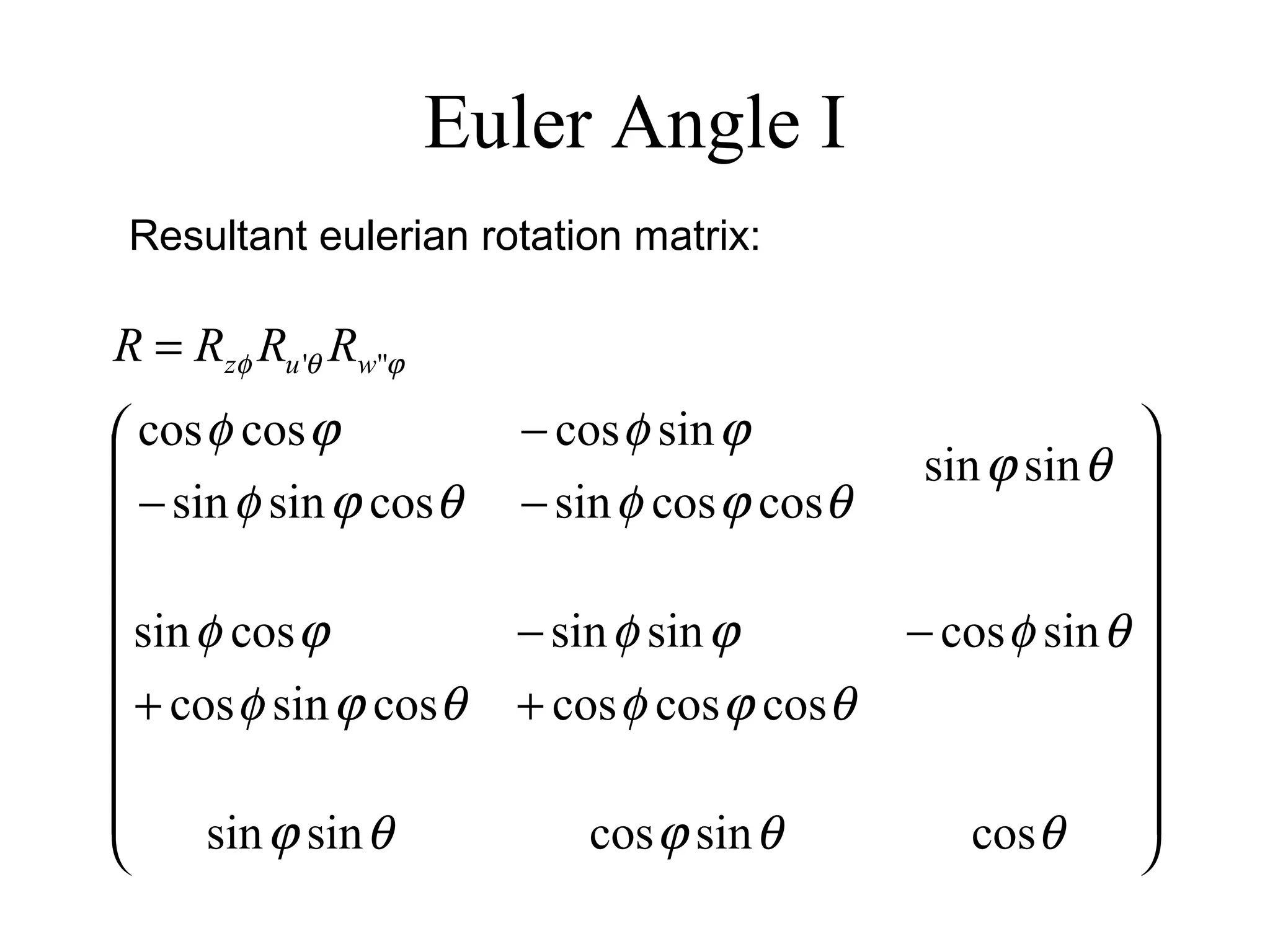 Robotics position and orientation | PPT