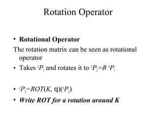 Robotics position and orientation | PPT