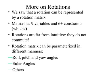 Robotics position and orientation | PPT
