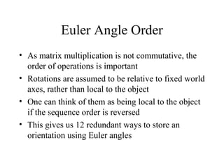 Robotics position and orientation | PPT
