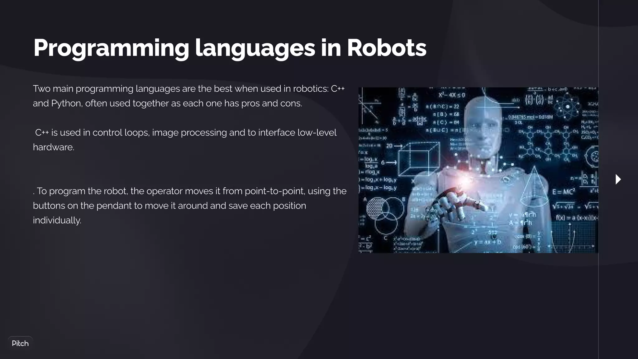 Presentation on Robotics | PDF