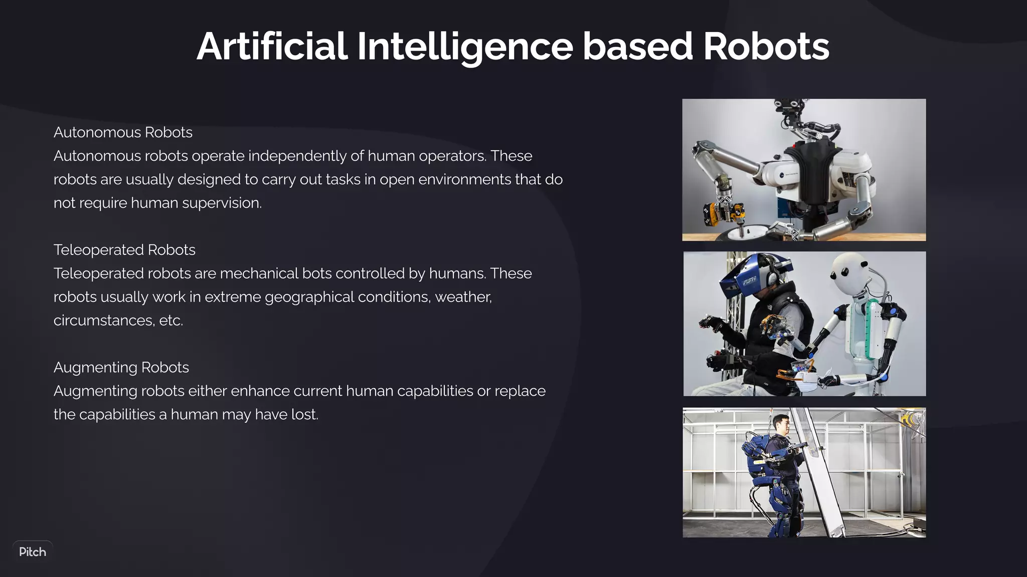 Presentation on Robotics | PDF