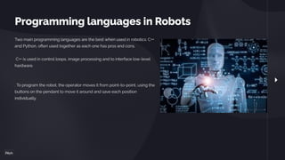 Presentation on Robotics | PDF | Robotics | Technology & Computing