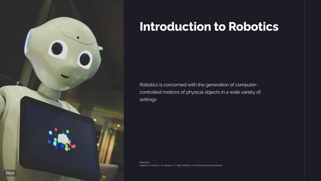 Presentation on Robotics | PDF | Robotics | Technology & Computing