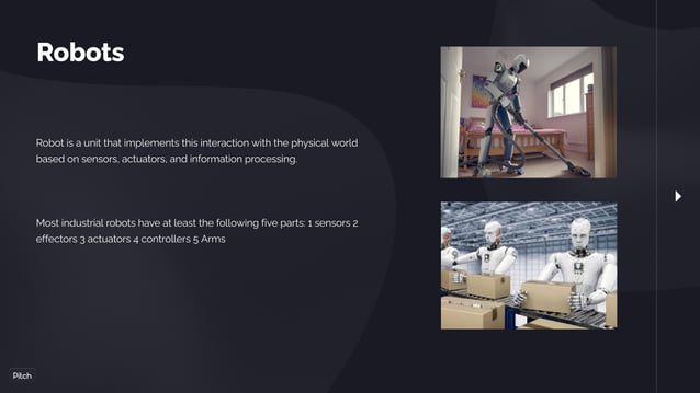 Presentation on Robotics | PDF | Robotics | Technology & Computing