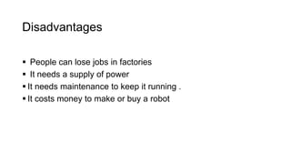 Robotics presentation | PPTX