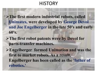 Robotics priya ppt | PPTX