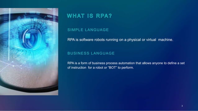 Robotics Process Automationpptx Robotics Technology And Computing