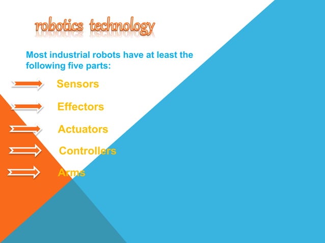Robotics project ppt | PPT