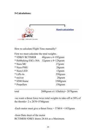UAV Building a quadcopter project | PDF