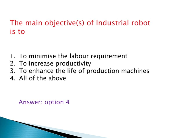 robotics quiz.pptx | Robotics | Technology & Computing