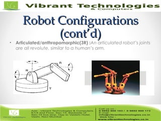 ROBOTICS - Introduction to Robotics | PPT
