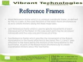 ROBOTICS - Introduction to Robotics | PPT